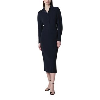 Victoria Beckham Damen, Kleider, Blau, XSGr&ouml;&szlig;e