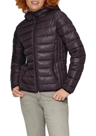 QS by s.Oliver Leicht wattierte Steppjacke mit Kapuze