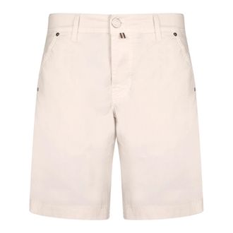 Jacob Cohen Herren, Shorts, Wei&szlig;, W36Gr&ouml;&szlig;e