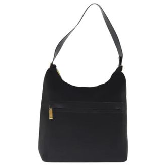 Ferragamo Pre-owned Toile sacs-ports-paule - Femme - Pre-owned - Brun - Taille: ONE Size