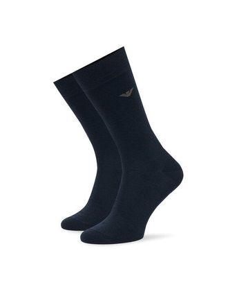 Emporio Armani Lange Socken EM000531 AF26254 UB102 Dunkelblau