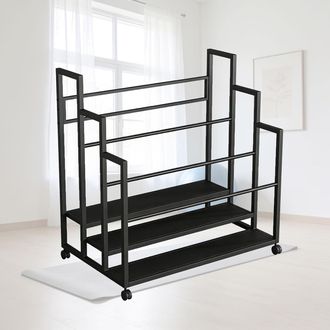 Generic Aufbewahrungsregal for Yogamatten, Yogamatten-Aufbewahrungsregal, bodenstehend mit abschlie&szlig;barem Metallgeh&auml;use mit gro&szlig;em Fassungsverm&ouml;gen for Kurzha