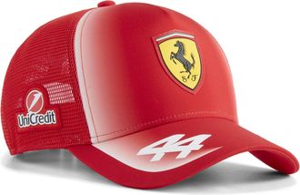 Puma Scuderia Ferrari HP Replica Hamilton Trucker Cap, Accessoires, Rot, OSFA