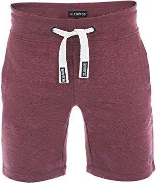 Riverso RIVMoritz Short de Sport pour Homme en Coton Vert/Bleu/Rouge/Gris Tailles S M L XL 2XL 3XL 4XL 5XL - Rouge - X-Large