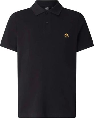 Moose Knuckles Homme, Tops, Noir, Taille: 3XL Everett Polo