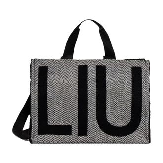 Liu Jo Mittelgro&szlig;e Shopper Bag - - Bags - Damen - Schwarzk - ONE SIZE