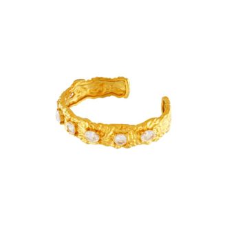 Dansk Copenhagen Joy Gap Armreif - - Accessories - Damen - Gelb - ONE SIZE