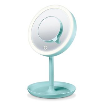 Beurer Kosmetikspiegel beleuchtet Schminkspiegel Beautyspiegel mit 5X Spiegel