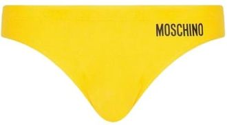 Moschino Homme, Maillots de bain, Jaune, Taille: S Slip de bain Smiley