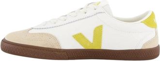 Veja Femme, Chaussures, Blanc, Taille: 41 EU Volley O.T Leather Baskets