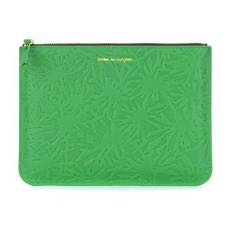 Comme Des Gar&ccedil;ons Femme, Sacs, Vert, Taille: ONE Size Portefeuille For&ecirc;t textur&eacute;