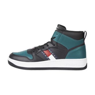 Tommy Jeans Retro Casual Sport Sneakers Schwarz - - Shoes - Herren - Schwarzk - 44 EU