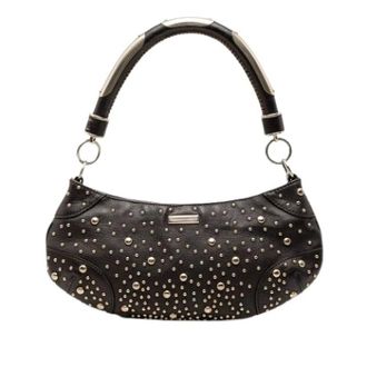 Burberry Sac bandouli&egrave;re Pre-owned clout&eacute; - Femme - Pre-owned - Noir - Taille: ONE Size