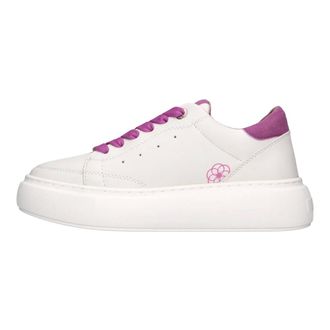 ACBC Acbc, Femme, Chaussures, Blanc, Taille: 39 EU Baskets en cuir &eacute;cologique