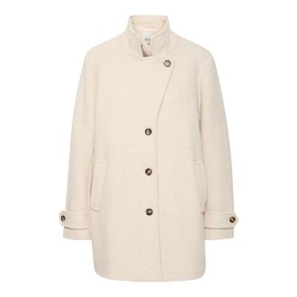 Ichi Ichi - Ihstipa JA8 - Femme - Manteaux - Beige - Taille: 44 FR