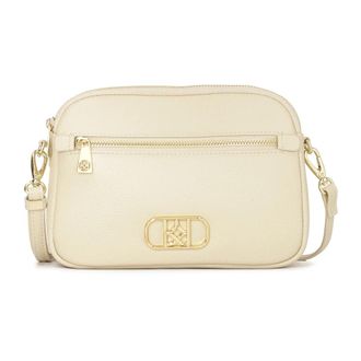 Kazar Beige Handtasche mit einer Tasche vorne - - Bags - Damen - Beige - ONE SIZE