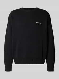 Pegador Oversized Strickpullover mit Label-Stitching