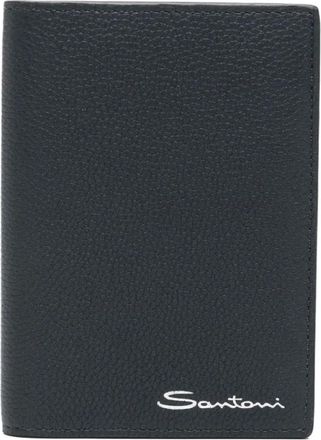 Santoni Homme, Accessoires, Bleu, Taille: ONE Size Wallet