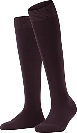 Falke ClimaWool W Kh thermor&eacute;gul&eacute;es unies 1 paire, Chaussettes longues Femme, Rouge Barolo 8596, 37-38