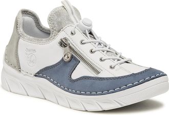 Rieker Halbschuhe Rieker 55064-80 Wei&szlig;