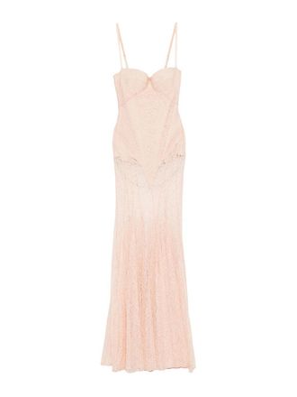 Elisabetta Franchi Knielanges Kleid - Nude