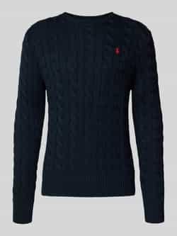 Polo Ralph Lauren Strickpullover mit Label-Stitching
