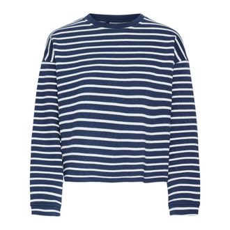 Ichi IHdasila SS Strickpullover - - Knitwear - Damen - Blau - S