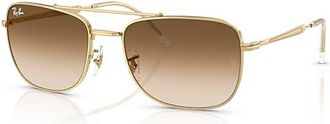 Ray-Ban Rb3755 Sonnenbrillen Arista Gold Fassung Braun Glas 62-19