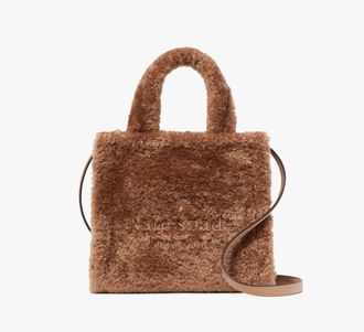 Kate Spade New York Ellie Tote Bag Aus Kunstfell, Klein