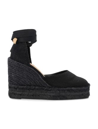 Castaner Sandalen - Carina 8 Cotton Espadrilles - Gr. 36 (EU) - in Schwarz - f&uuml;r Damen