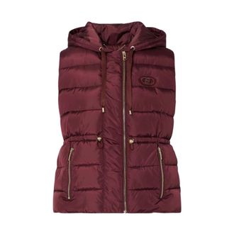 Liu Jo Femme, Vestes, Rouge, Taille: 42 FR Gilet