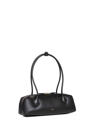 Alaia Le Teckel Shoulder Bag - Black
