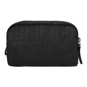 Fendi Kosmetiktasche mit Rei&szlig;verschluss - - Accessories - Herren - Schwarzk - ONE SIZE