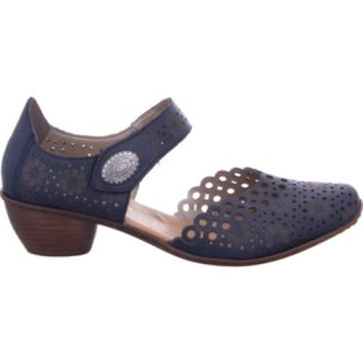 Rieker Damen, Schuhe, Blau, 39 EUGr&ouml;&szlig;e