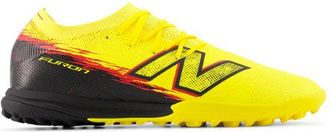 New Balance Unisex Furon Elite TF V8 in Gelb/Schwarz/Rot, Synthetik, Gr&ouml;&szlig;e 42.5