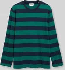 s.Oliver Red Label Longsleeve mit abgerundetem Saum