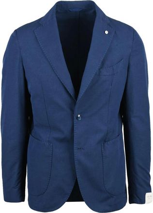 L.B.M. 1911 L.b.m. 1911, Homme, Vestes, Bleu, Taille: L Veste Sfiancato