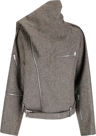 Rick Owens Casualjacke - Dunkelgr&uuml;n