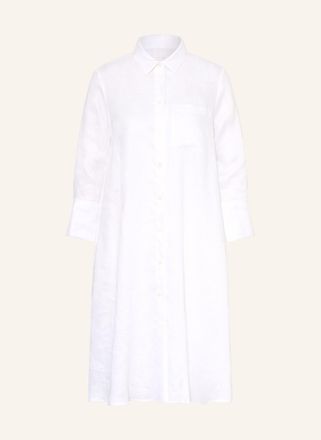 Robert Friedman Robert Friedman Hemdblusenkleid Aus Leinen weiss