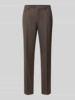 HUGO BOSS Slim Fit Business-Hose mit Bundfalte