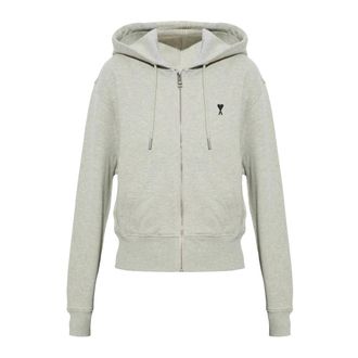 Ami Hoodie - - Sweatshirts & Hoodies - Damen - Grau - XS