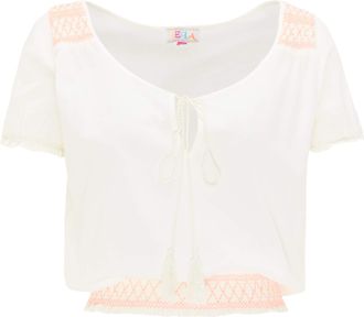 Izia Damen 19007527_Wollweiss_S Blusenshirt, S