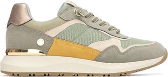 Xti Sportschuhe Sneaker Damen Khaki - Bequeme und vielseitige Schuhe - Casual Mode - Modell 14520202 (Gr&ouml;&szlig;e 39)