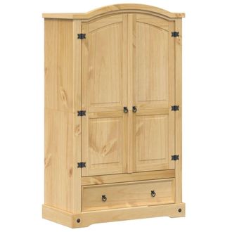 vidaXL Armadio Corona 101x52x170 Cm In Legno Massello Di Pino - Vidaxl