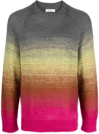 Laneus Rundhalspullover - Bunt