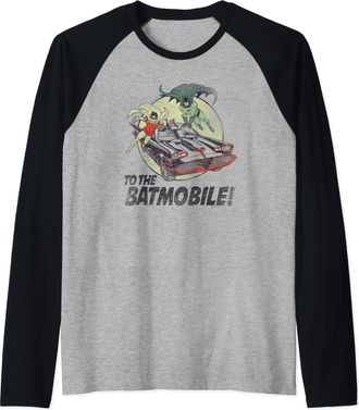 Batman Batman Classic TV Series To the Batmobile Raglan