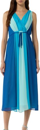 Comma Kleid Blue Green - 38