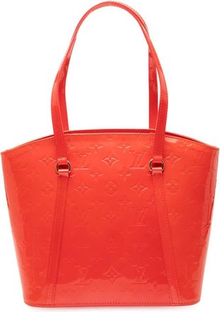 Louis Vuitton Shopper - Monogram Vernis Avalon MM - Gr. unisize - in Rot - f&uuml;r Damen