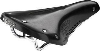 Brooks England Brooks B17 (Honey - Mens) / B17 S (Black - Womens) Imperial Bike Saddle, unisex_adult, B211DILA07202, Black