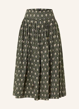 Rockmacherin Rockmacherin Faltenrock Kalo gruen